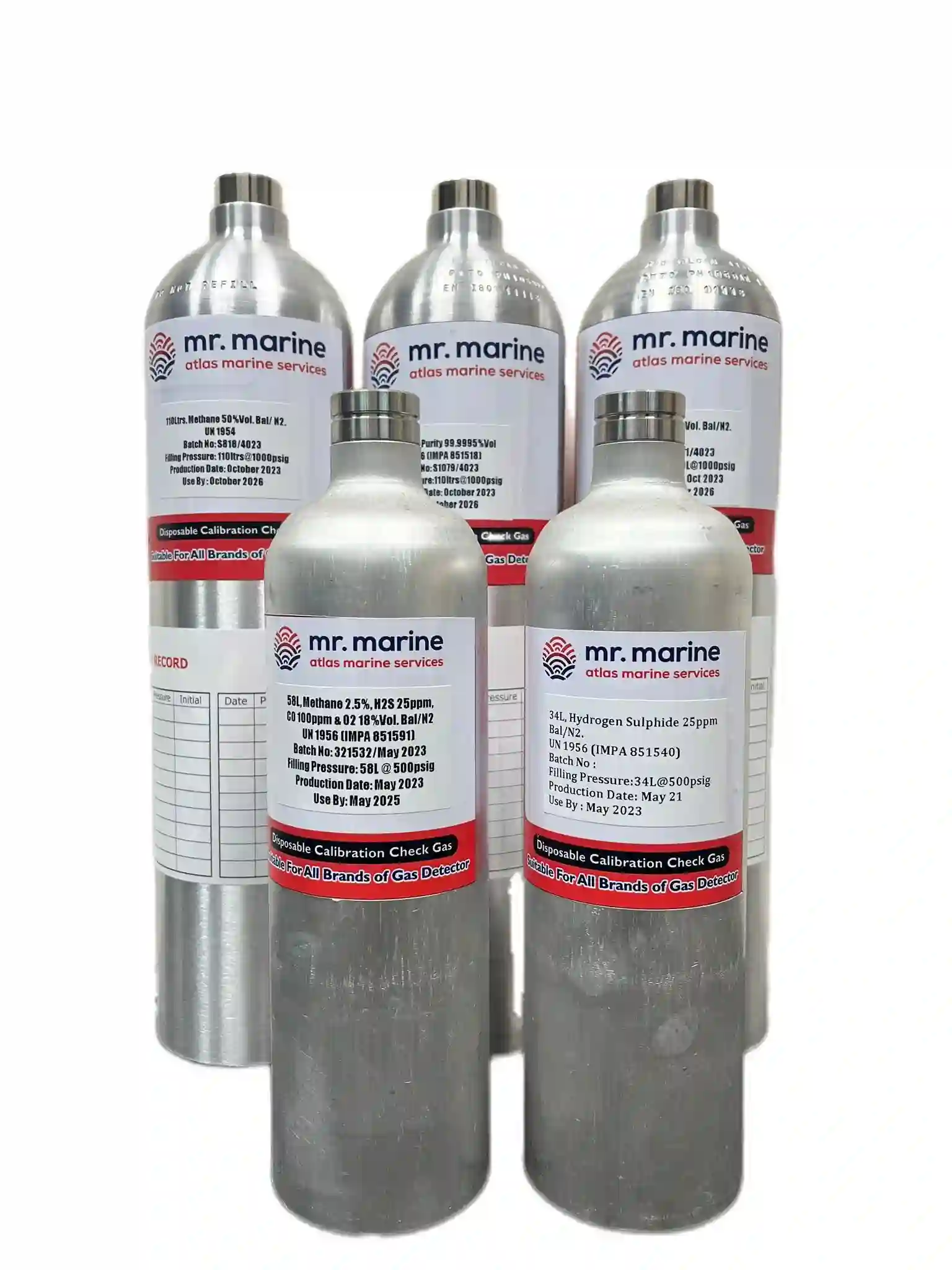 Calibration Gases (Spangases) | Mr. Marine